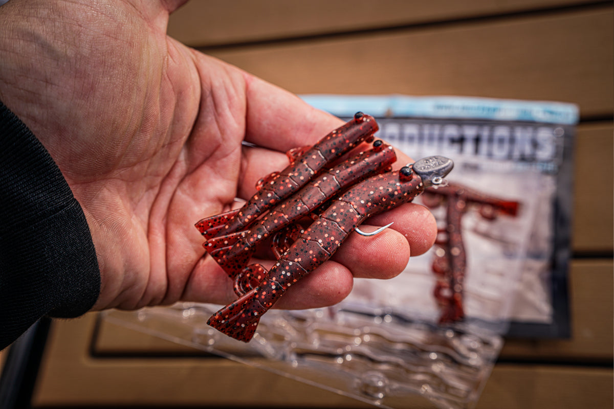 3” SWIMPRAWN TIGER PRAWN (6PK) – Holt Productions