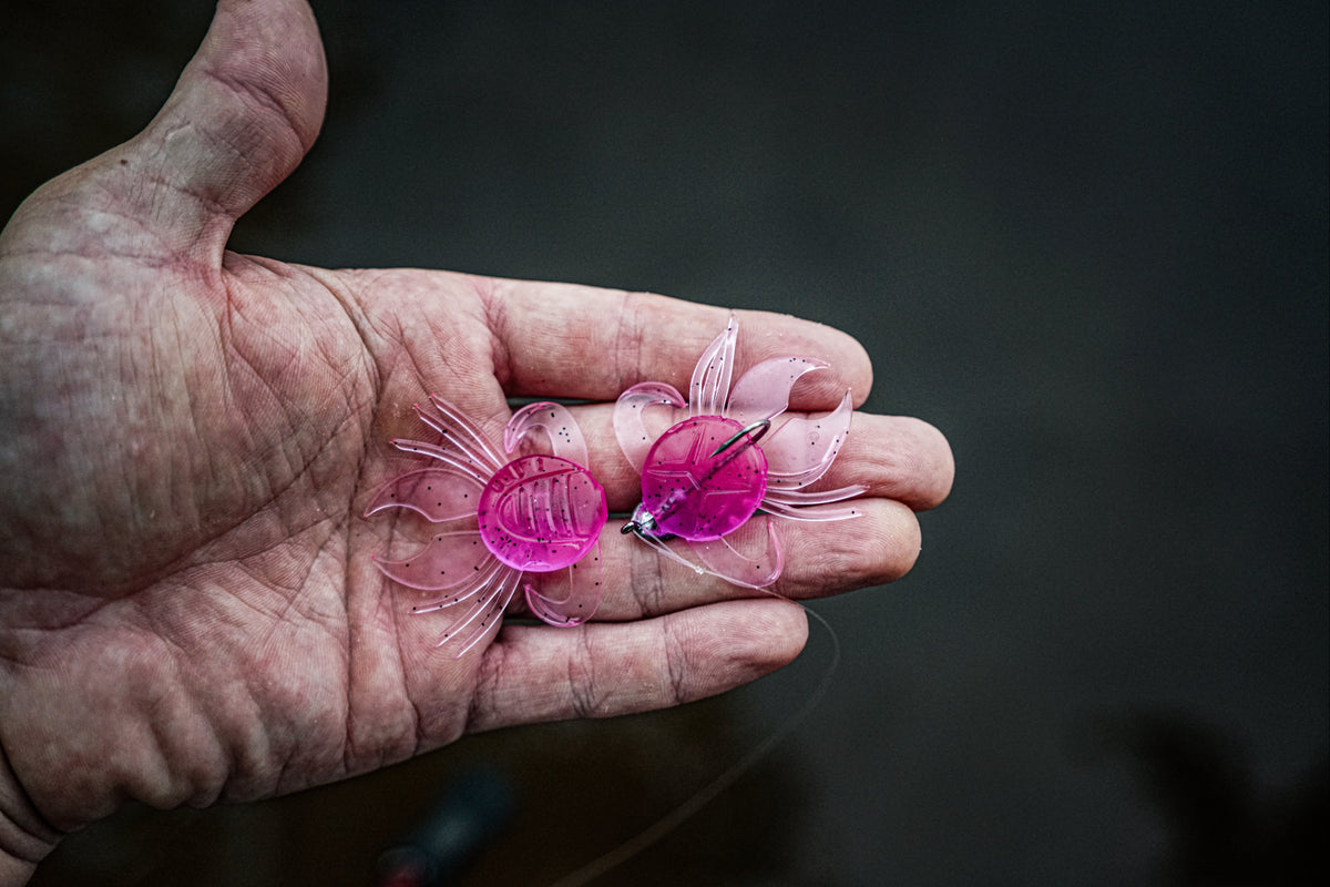 2” SWIMCRAB VIOLET CRAB (6PK) – Holt Productions