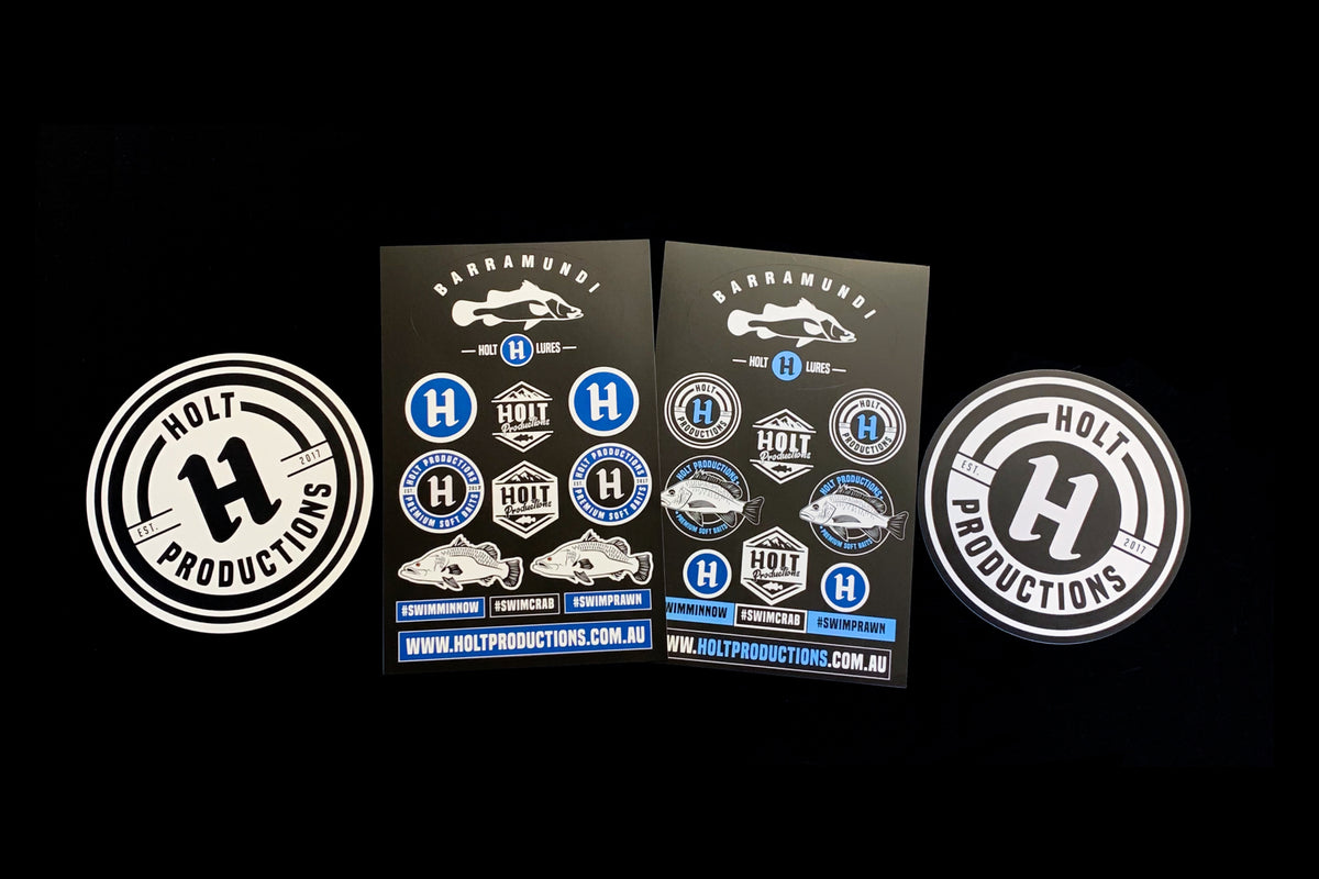 HOLT LURES PREMIUM STICKER PACK – Holt Productions